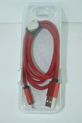 Samsung Phone Data Cable - Premium Red Leather, Fast Charging | eBay
