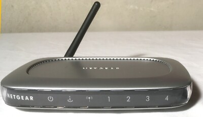 Netgear WGT624v2 Firewall Wireless Router 108 MBit/ 4 Port inkl. CD ...