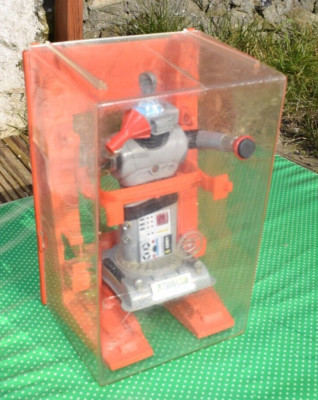 IDEAL TOYS vintage ZEROIDS ROBOT - ZINTAR in CASE @1968 Hong Kong ...