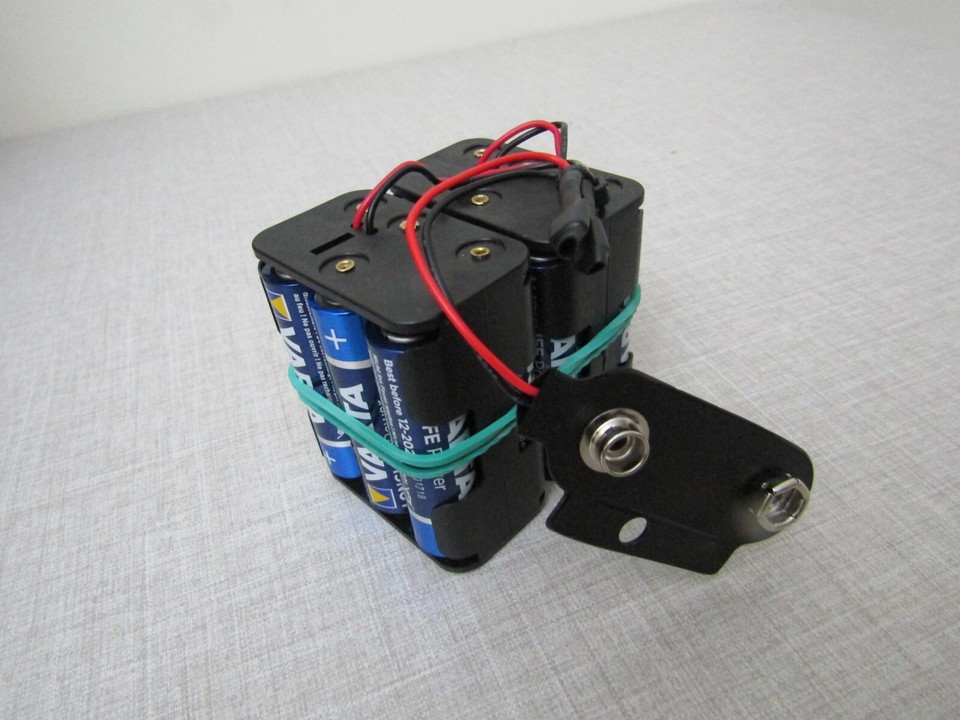 12AA to PP9 Battery Adapter for Vintage Radios Roberts Hacker Grundig ...