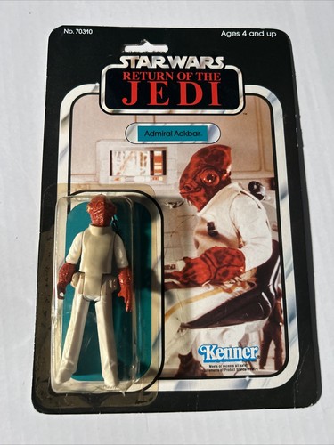 Vintage 1983 Star Wars: Return of the Jedi, Admiral Ackbar Action ...