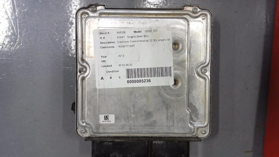 VOLKSWAGEN Engine Control Module (ECM) 1K0 907 115 AT | eBay