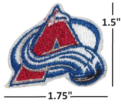 Colorado Avalanche Patches NHL Hockey Sports Embroidered Iron On Patch ...