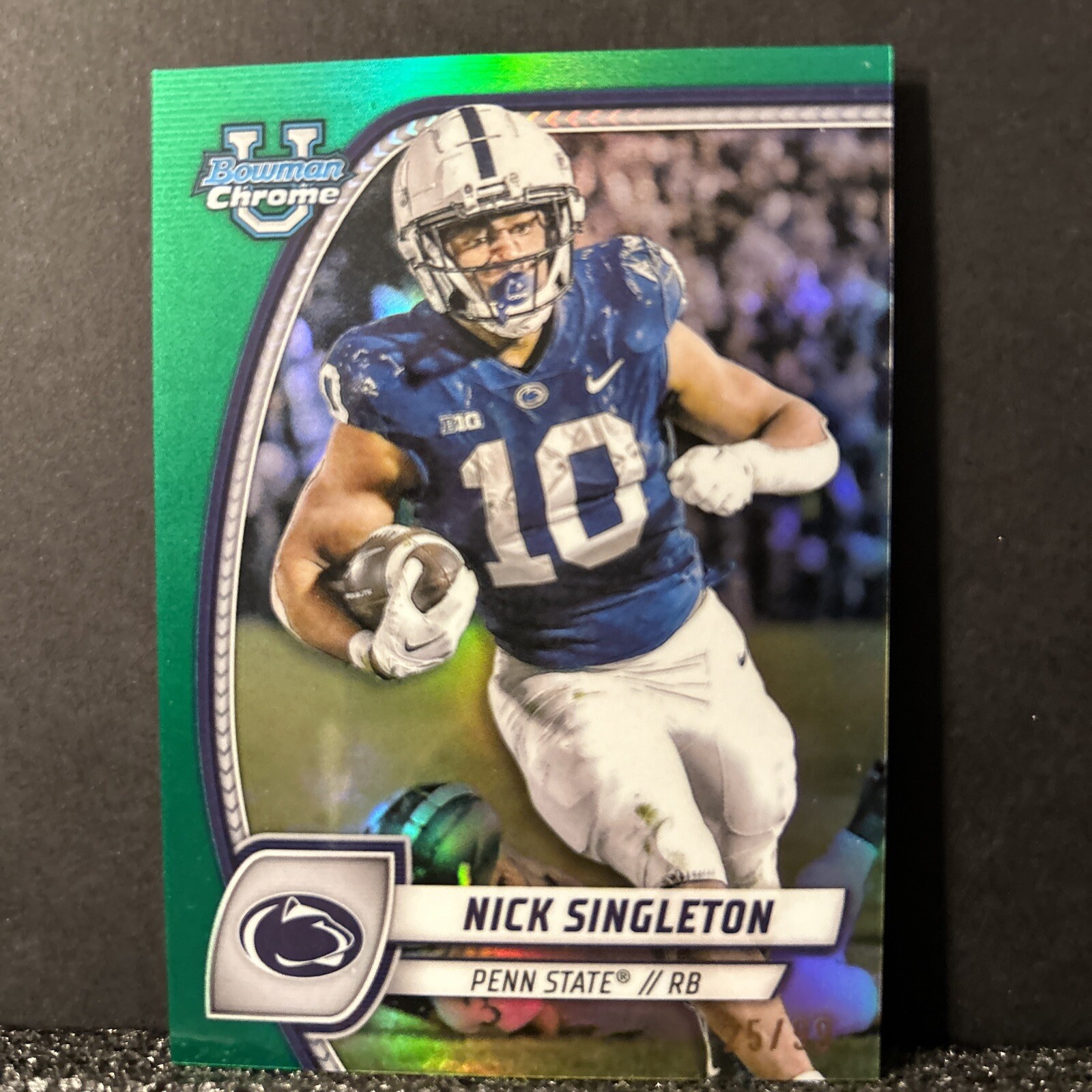 2024 Bowman University Chrome - Green Refractor #188 Nick Singleton /99 (RC) for sale online | eBay