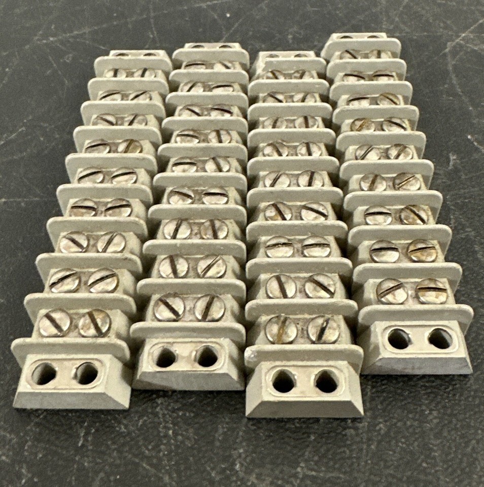 37TB9 DOUBLE ROW 9 position terminal block military n.o.s Kulka ...
