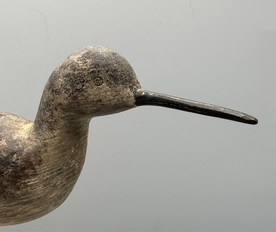 ***ORIGINAL PAINT*** SPLIT TAIL WILLET SHOREBIRD DECOY - SOLID BODY | eBay