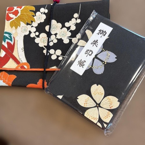 Vintage Furisode Kimono Cloth Goshuin Book Cover, Unique, Retro Style ...
