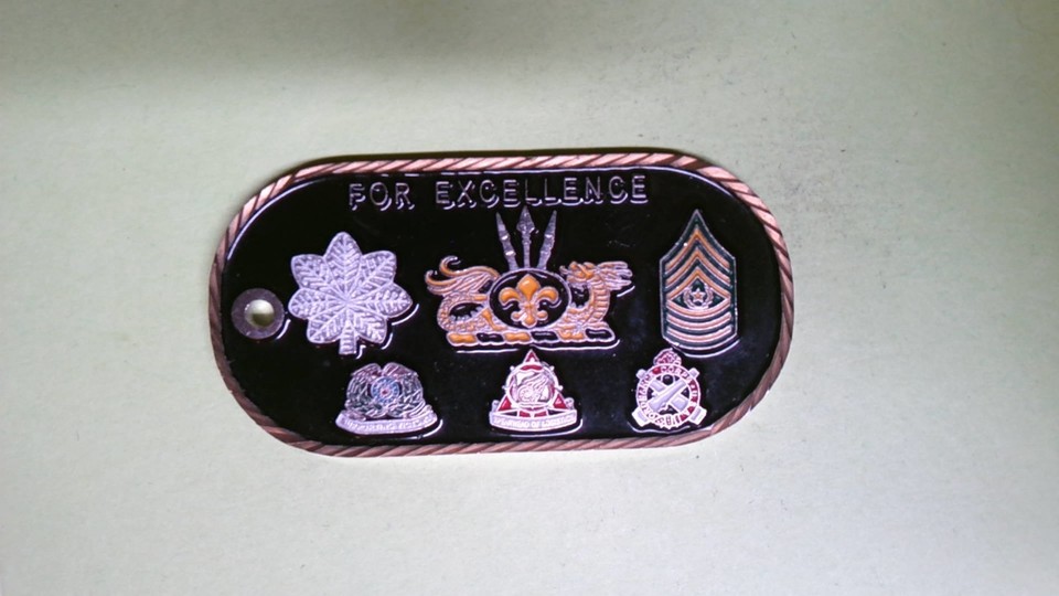 CHALLENGE COIN OLDER 391ST CSSB COMBAT SERVICE SUPPORT BATTALION LTC ...