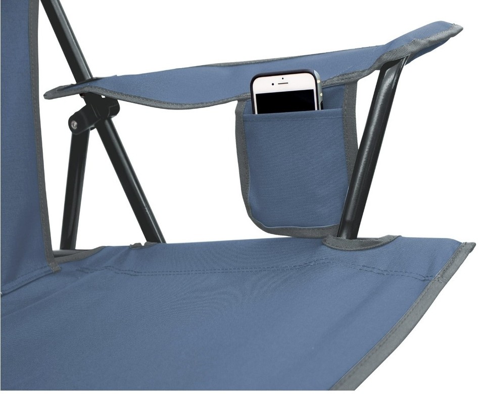 GCI Outdoor SunShade Comfort Pro Portable Folding Canopy Beach Chair ...