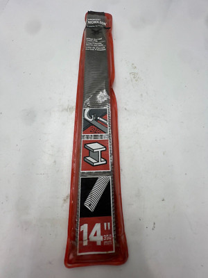 Crescent Nicholson 14" (350mm) Body Flat Milled Curved Tooth File ...