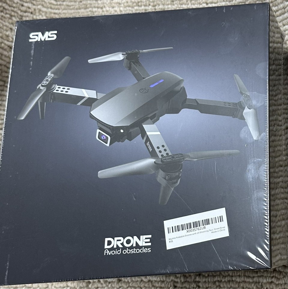 Myshle SMS Drone Foldable Drones with 4K HD Camera | eBay