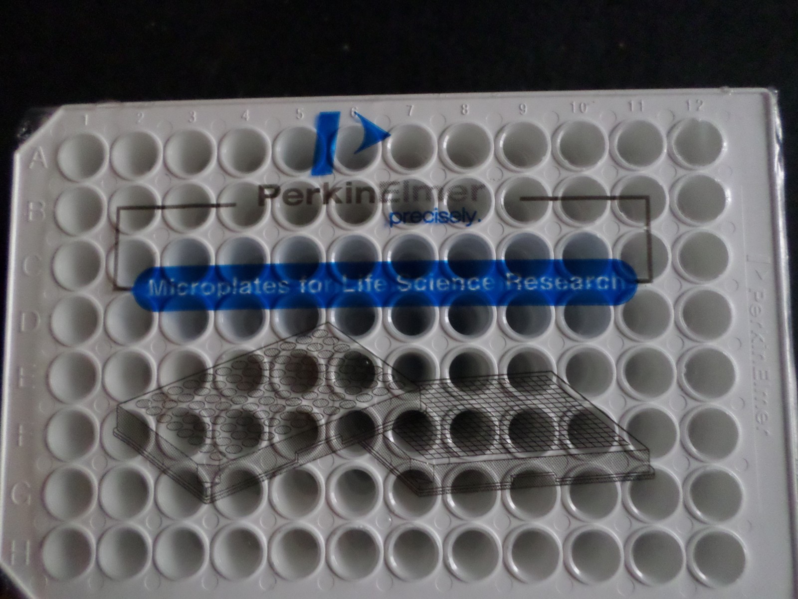 (5) Perkin Elmer 96-Well Half-Area Alpha MicroPlates, No Lid, 6002350 ...
