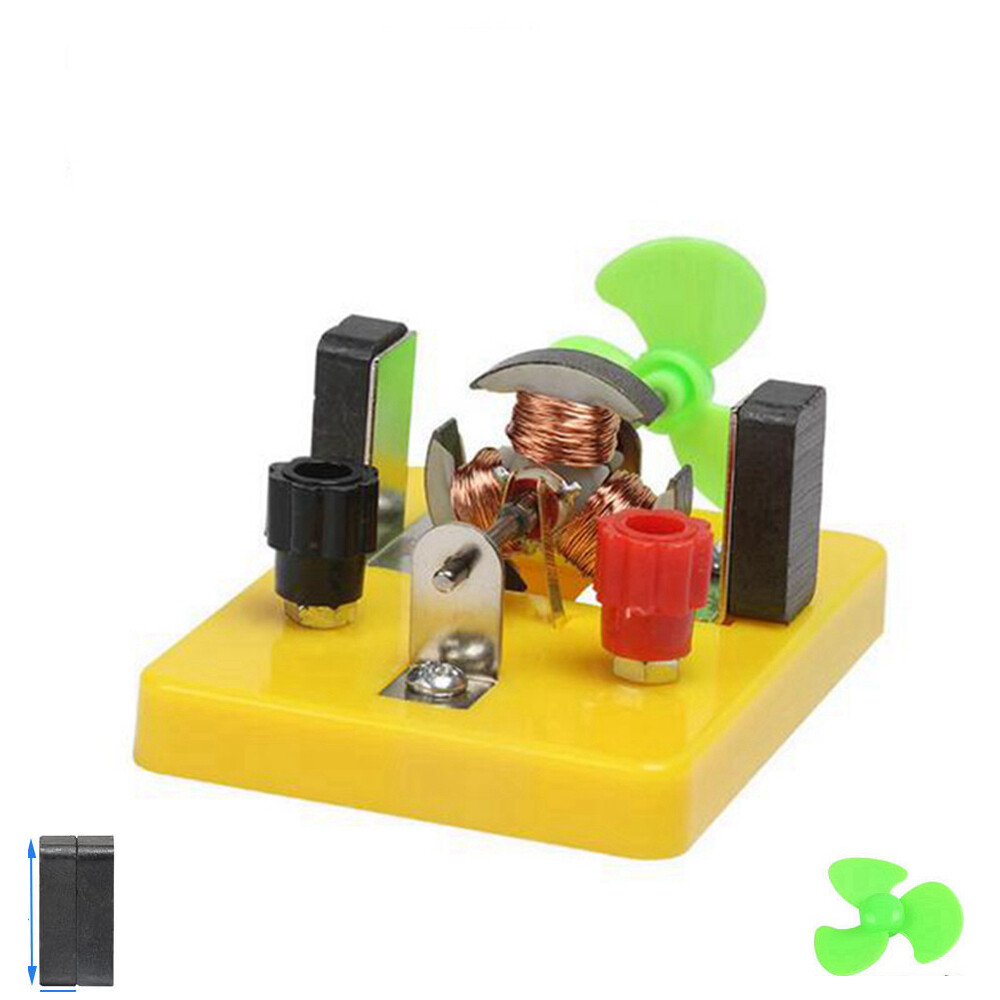 Fun Mini DIY Motor Fan Assmeble Model Kit Toy Physics Educational ...