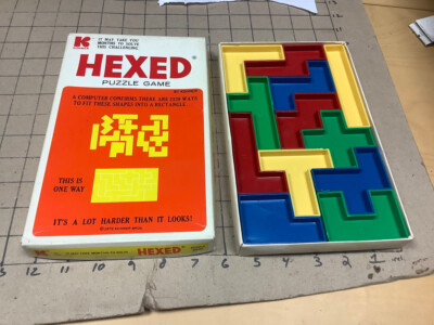 vintage PUZZLE -- HEXED game | eBay