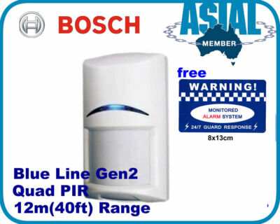 BOSCH Alarm Blue Line Gen2 QUAD ISC-BPQ2-W12 Motion Detector Sensors ...