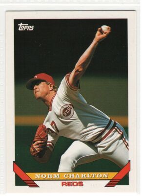 Norm Charlton 1993 Topps Baseball #57 Reds | eBay
