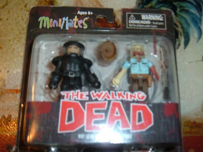 Walking Dead Minimates Series 3 Riot Gear Rick & Guard Zombie | eBay