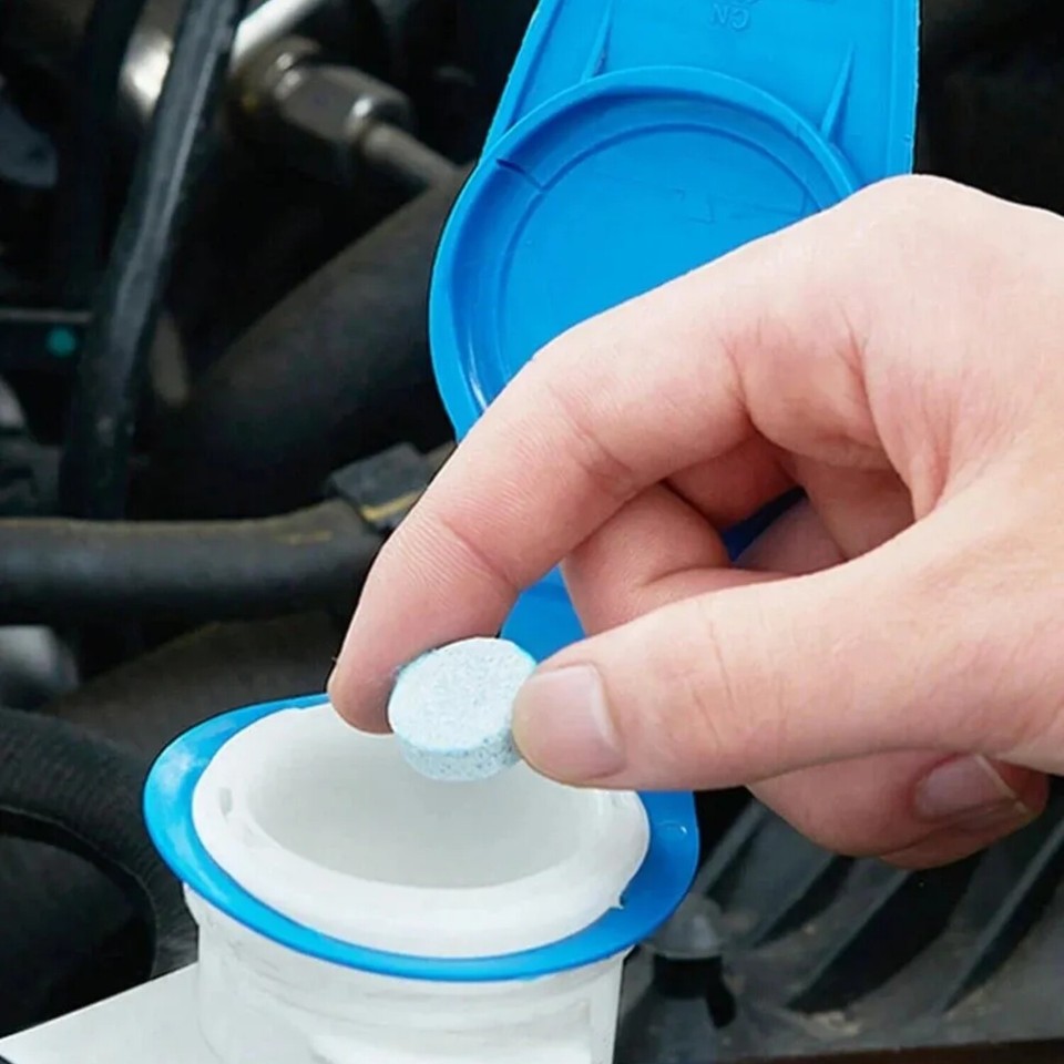 100x SCREEN WASH WINDSCREEN FLUID TABLETS TAB SCREENWASH CHEAPEST UK ...