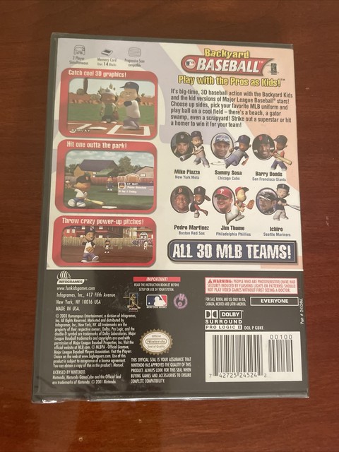 Backyard Baseball (Nintendo GameCube, 2003) for sale online | eBay
