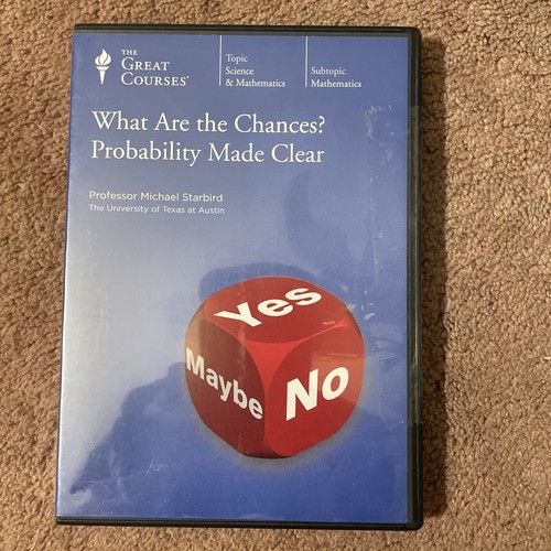 The Great Courses: What Are the Chances Probability Made Clear - 2 DVD ...