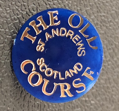 The Old Course St. Andrews Scotland Golf Ball Marker Plastic | eBay