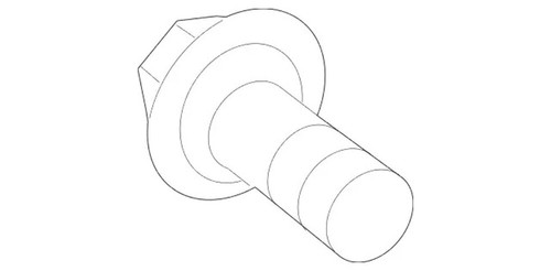 New Genuine Mercedes-Benz Vibration Damper Bolt (2014-2023) OE ...
