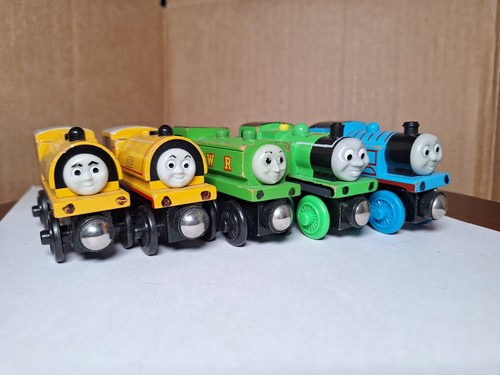 Thomas Wooden Railway Tank Engine Lot | Used Bill, Ben, Duck, Oliver ...