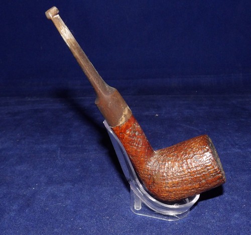 Very nice NORMAN ROCKWELL? Sandblast estate tobacco pipe clean used ...