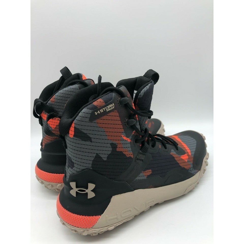 Under Armour UA HOVR Dawn Grid Boots Hiking Camo 3023688-600 Men's 6 ...