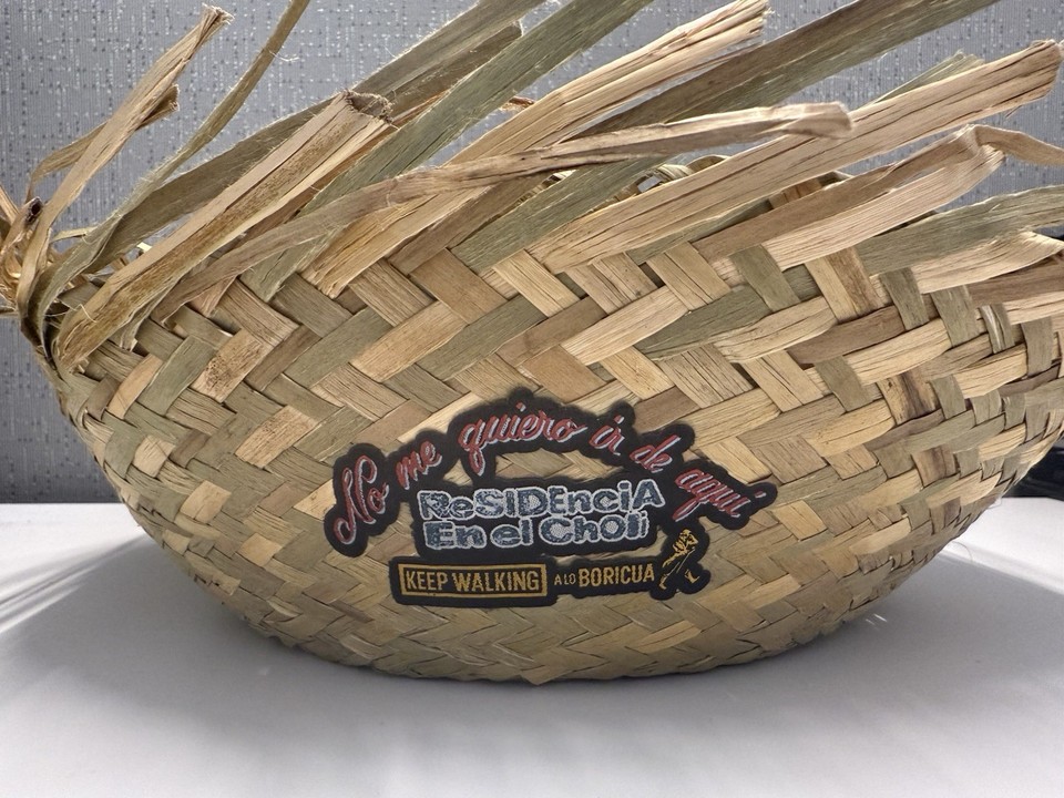 Bad Bunny Pava Straw Hat Exclusive No Me Quiero Ir De Aqui Puerto Rico ...