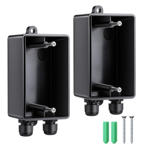 Deep Switch Box with Cable Glands and Screws for Full Installation ...