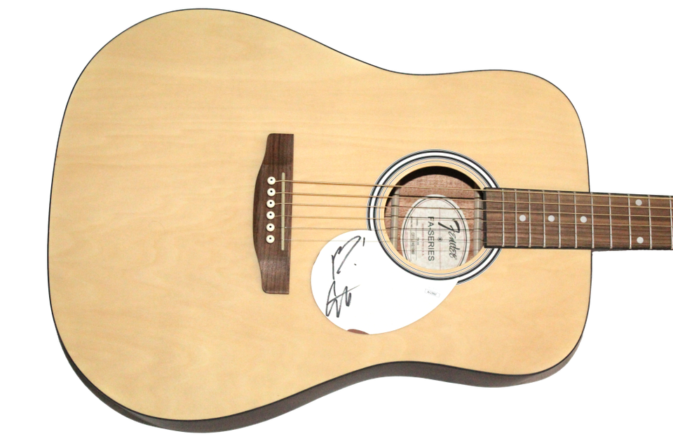 Conor Oberst Bright Eyes Signed Autograph Fender Acoustic Guitar w/ JSA ...