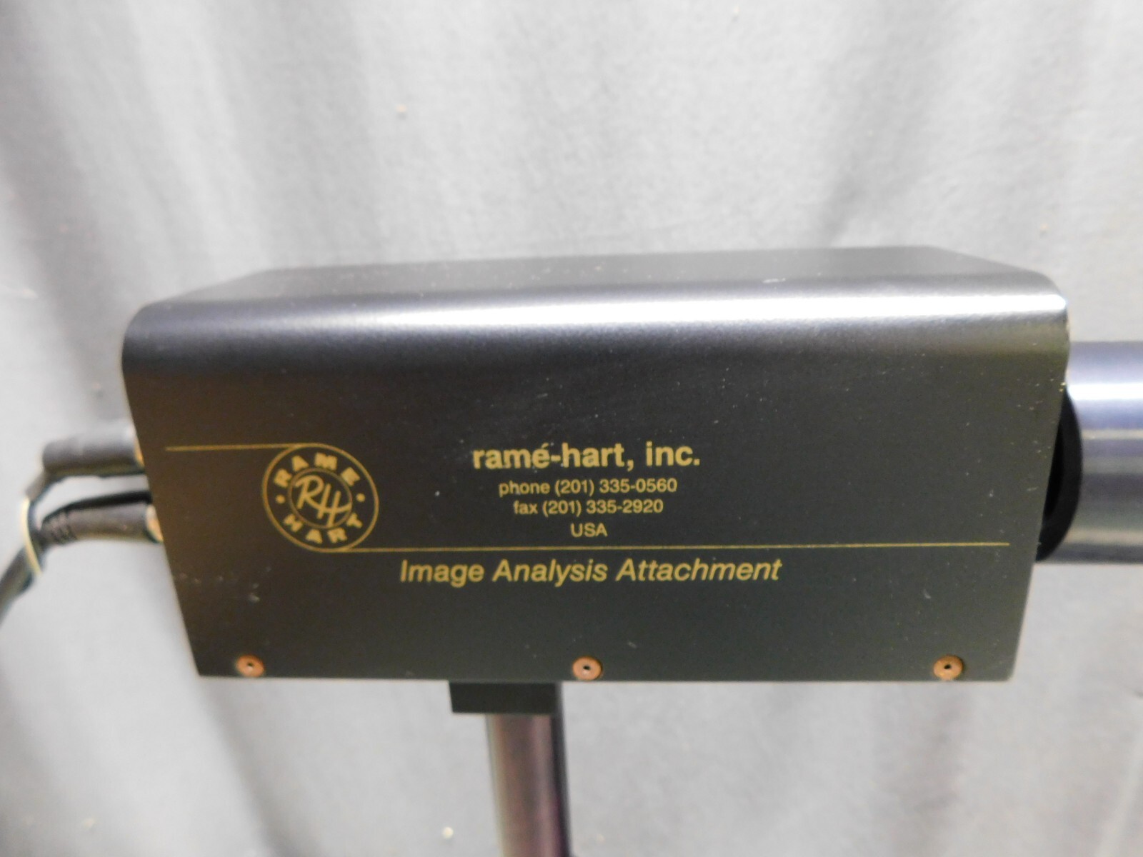 Rame-Hart 100-00-115 NRL C.A. Contact Angle Goniometer w/ Camera, Chiu ...
