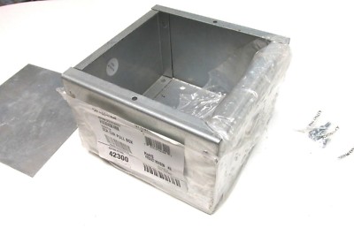 NEW .. Hoffman Screw Cover Pull Box Cat# ASG6X6X4NK .. UI-44 | eBay