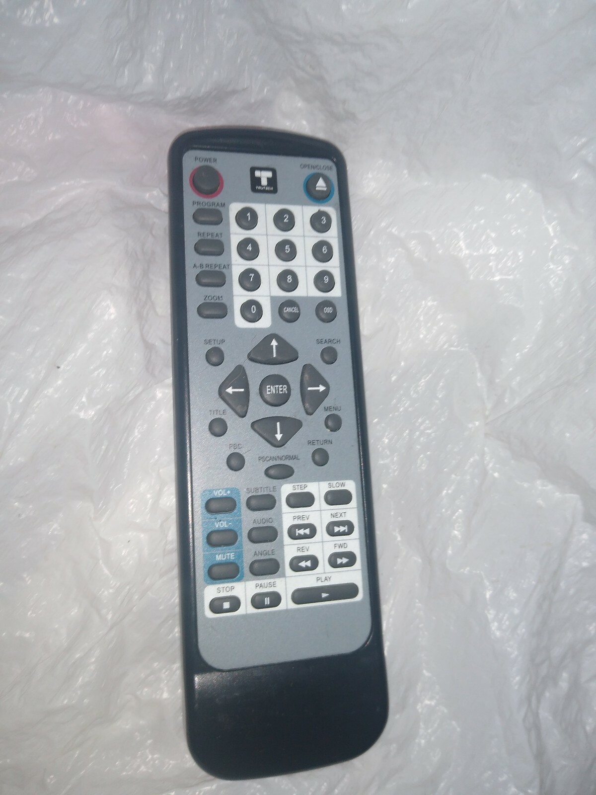 Original Trutech RC06C Remote Control for Insignia/Trutech DVD Player ...