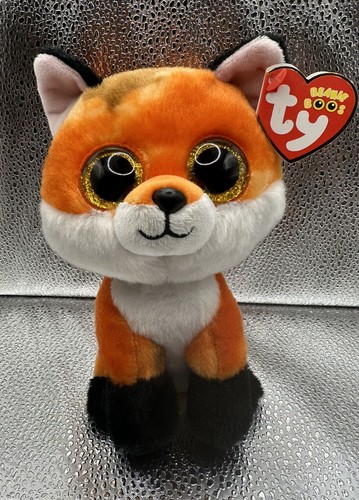 Ty Beanie Boos VelveTy 6" Meadow the Red Fox Plush New With Tags ...