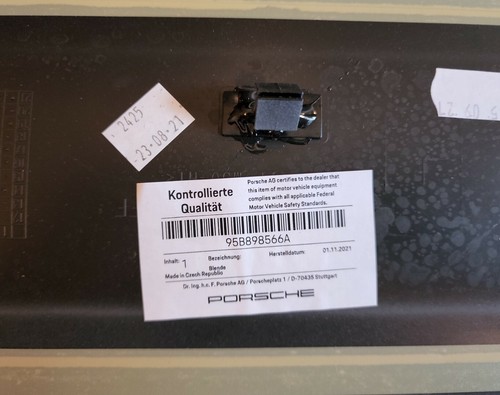 PORSCHE Macan 95B Trim For Door Rear Right 95B898566A Genuine | eBay