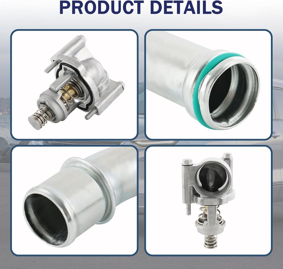 12678779 Thermostat Housing Assembly for 2017-23 Cadillac XT5 XT6 GMC ...