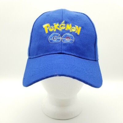 Pokemon Go Hat dad Blue Baseball Ball Cap Adjustable | eBay