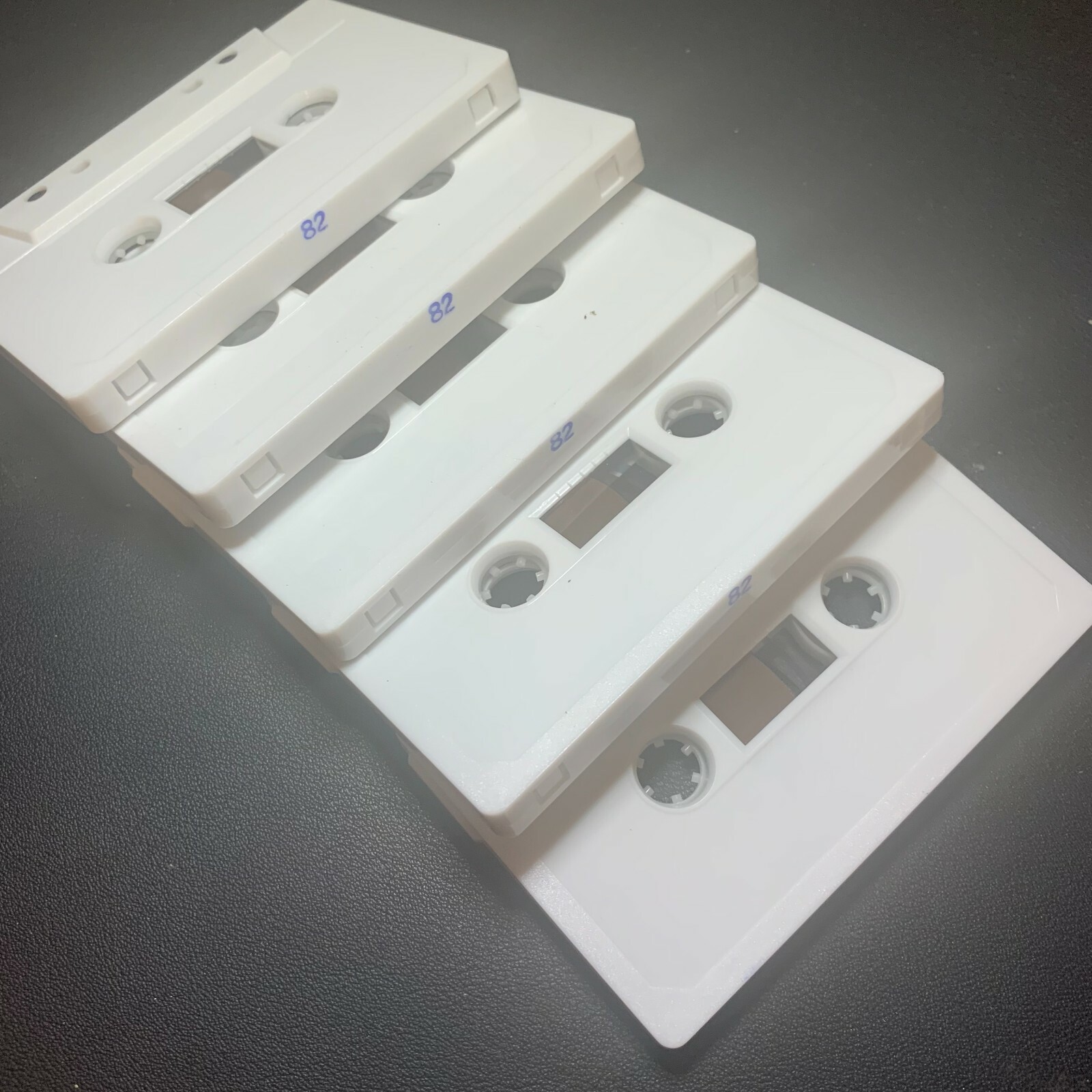 New Blank White C-82 Cassette Tapes Lot of 5 Recording Mixtapes 82 ...