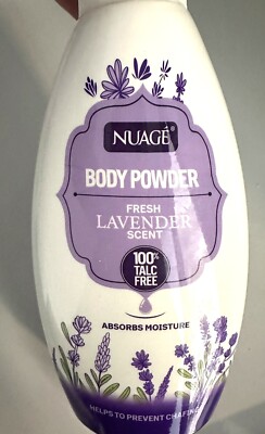3 x Nuage Fresh Lavender Body Powder 100% Talc Free 250G | eBay UK
