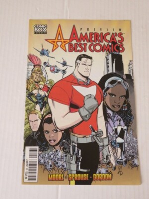 AMERICA'S BEST COMICS - PREVIEW AND SKETCHBOOK -- EN FRANCAIS | eBay