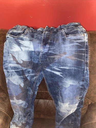 Mens Copper Rivet Stretch Jeans 34/30 | eBay