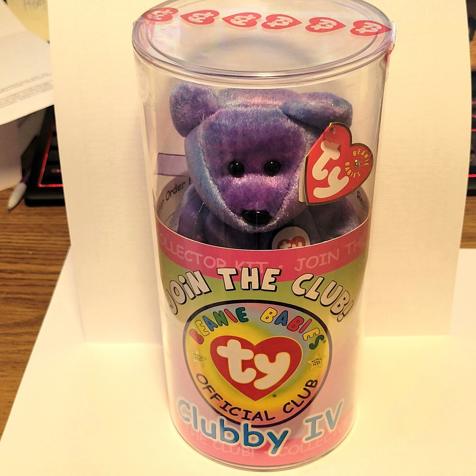 TY Beanie Baby Collection Retired Clubby IV With a Possible TY Warner ...