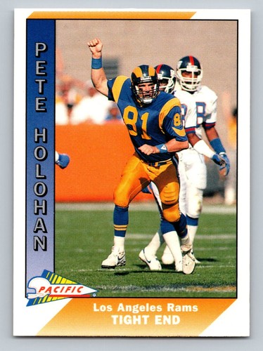 Pete Holohan 1991 Pacific #254 Los Angeles Rams | eBay