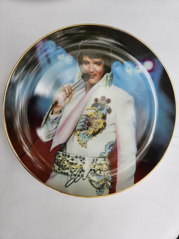 Elvis Presley Collectors Plates "Remembering Elvis" From The Bradford ...