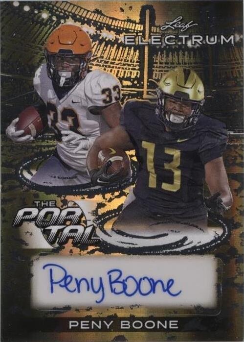 2024 Leaf Electrum - The Portal Autographs Peny Boone #TPA-PB1 Silver ...