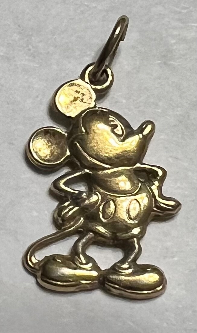 Sterling DISNEY MICKEY MOUSE Pendant - Gem