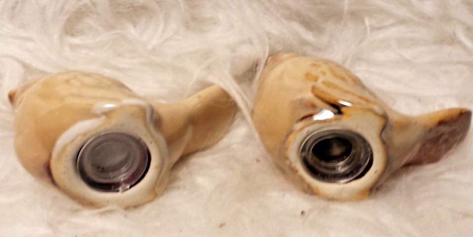 Small Song Bird Salt and Pepper Shakers Pair (2) Beige Bird Petite ...