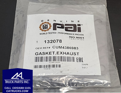 Cummins ISX12 Exhaust Gasket Part # 132078 | eBay
